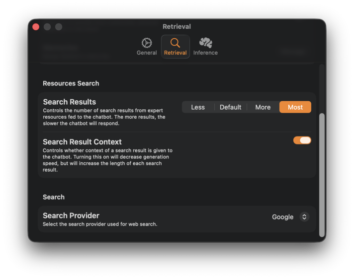 Web Search - Sidekick